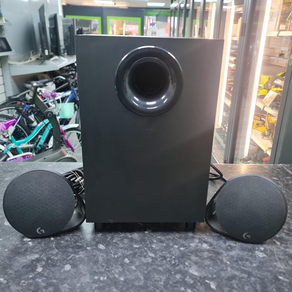 Pre-owned LOGITECH G560-RGB WIRELESS GAMING SPEAKERS - Own4Less